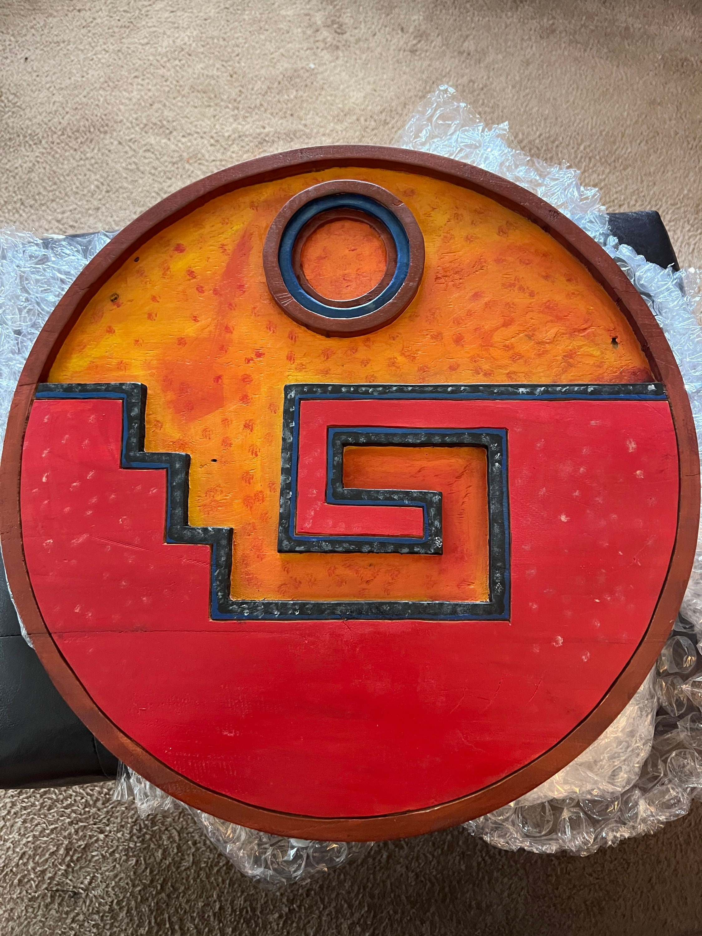 Aztec Eagle Warrior Shield
