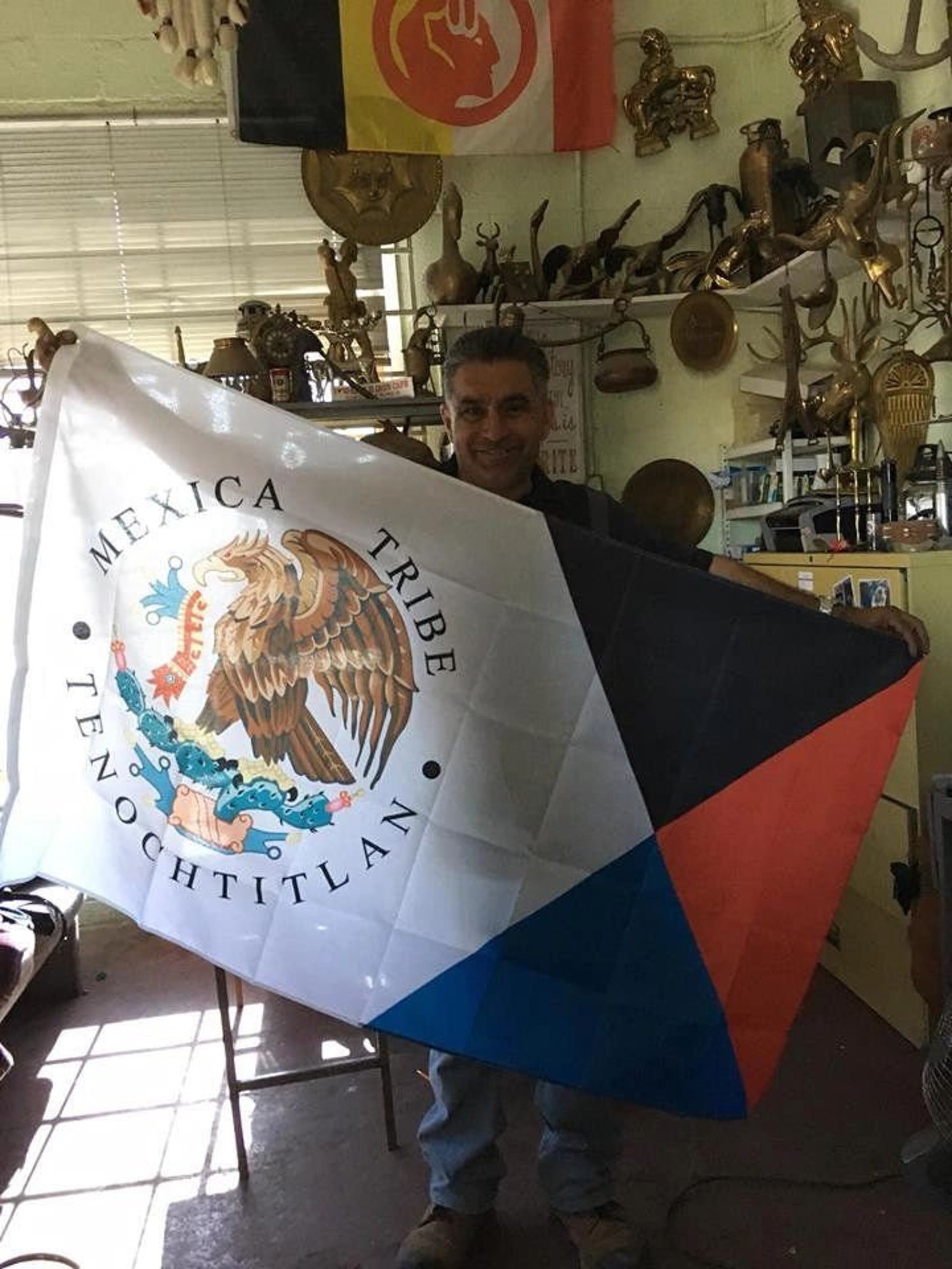 Mexica Tribe Tenochtitlan Flags Pantli 5ft X 3ft Aztec - Etsy