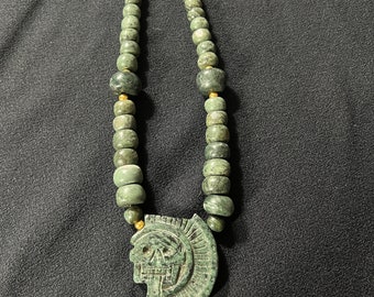 Aztec Stone Necklace - Etsy