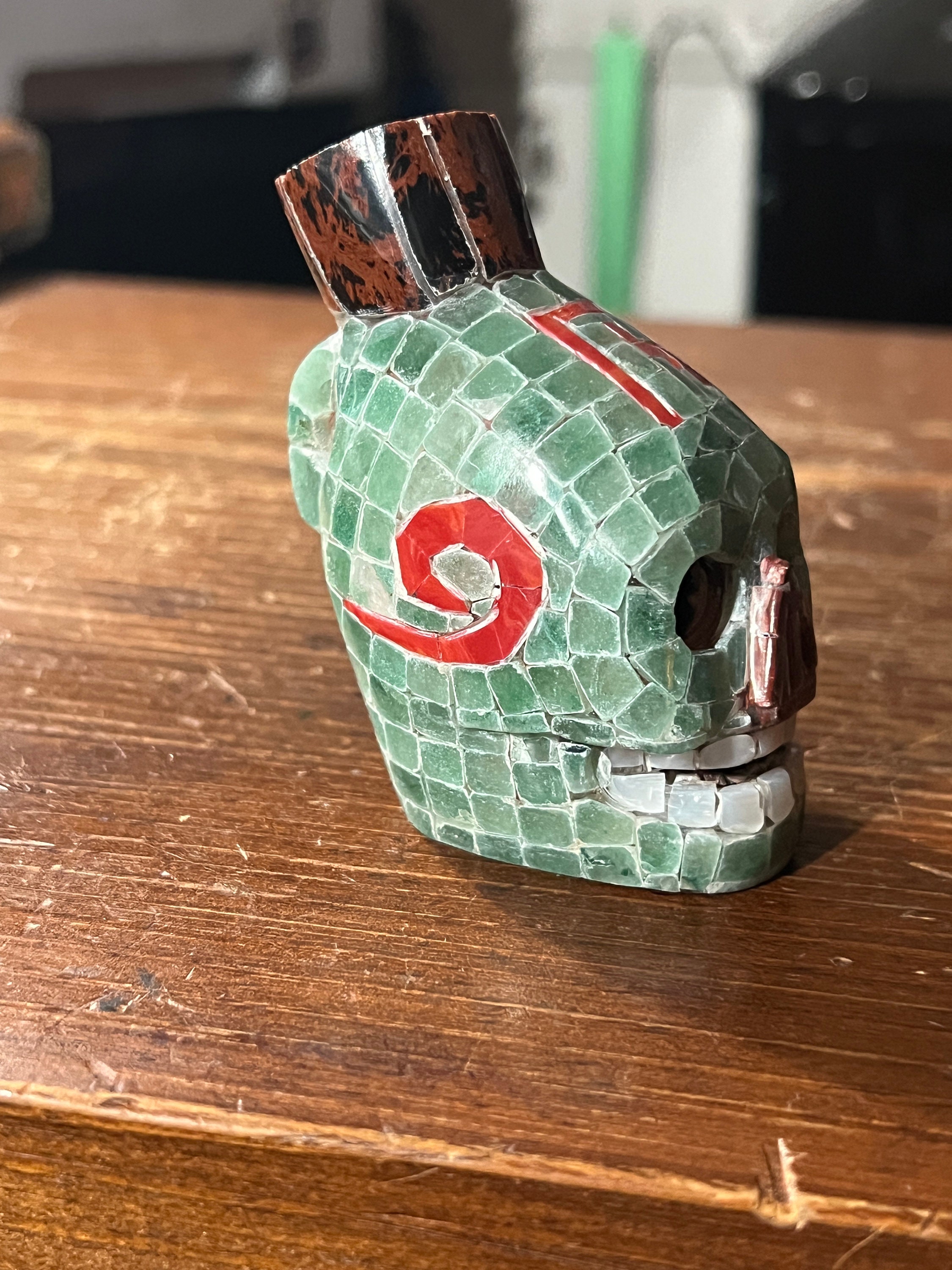 Rare Skull Pyramid Steps Speech Symbol Aztec Death Whistle - Etsy