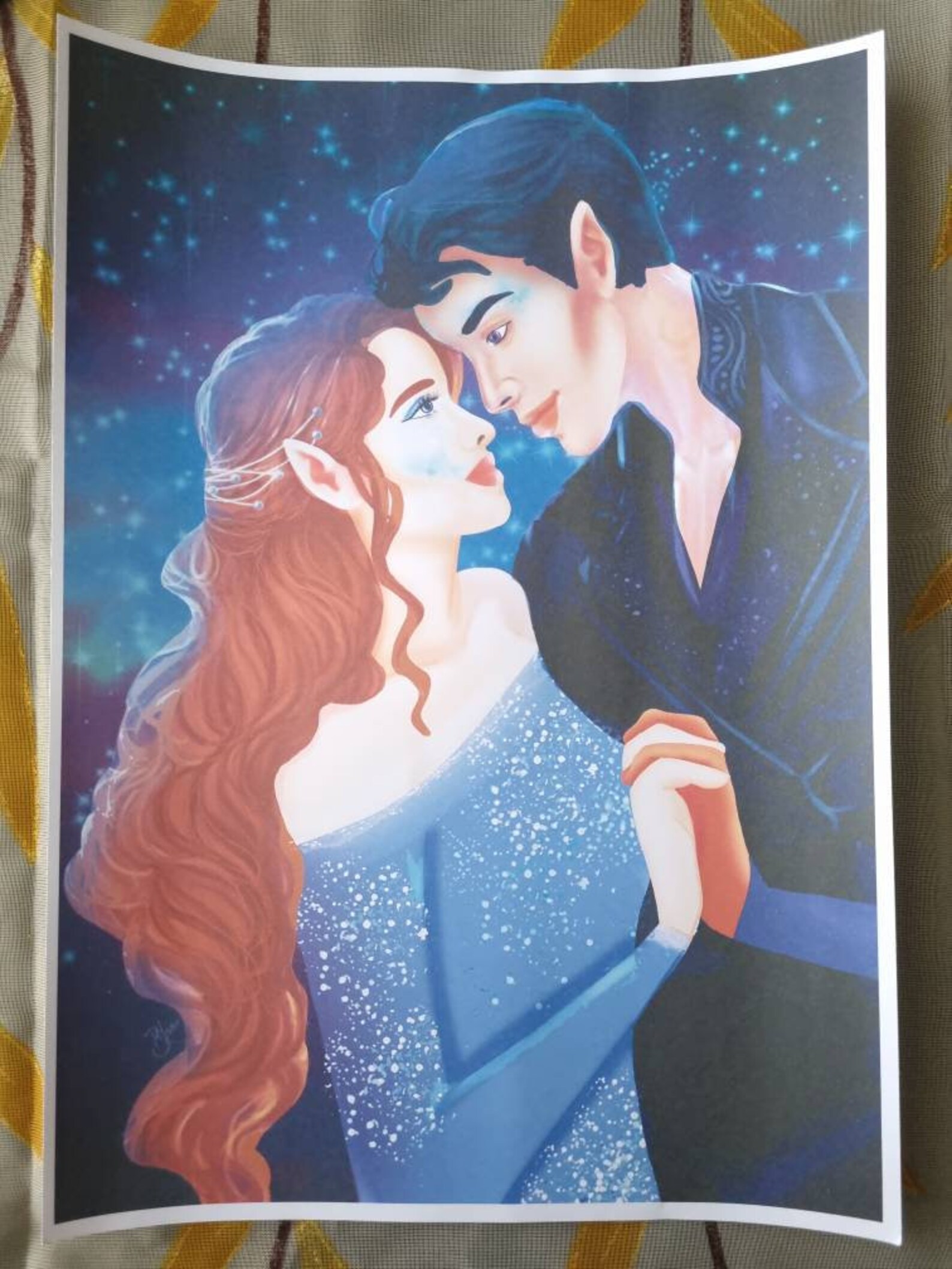 Starfall ACOTAR digital print on 160gsm paper | Etsy