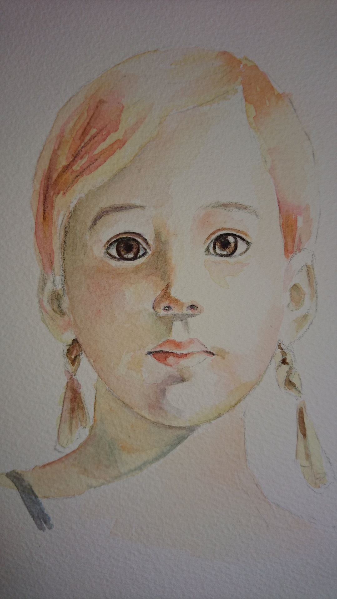 Tinkerbell Study. in the Image of Ali Cavanaugh, Little Girl Portrait ...