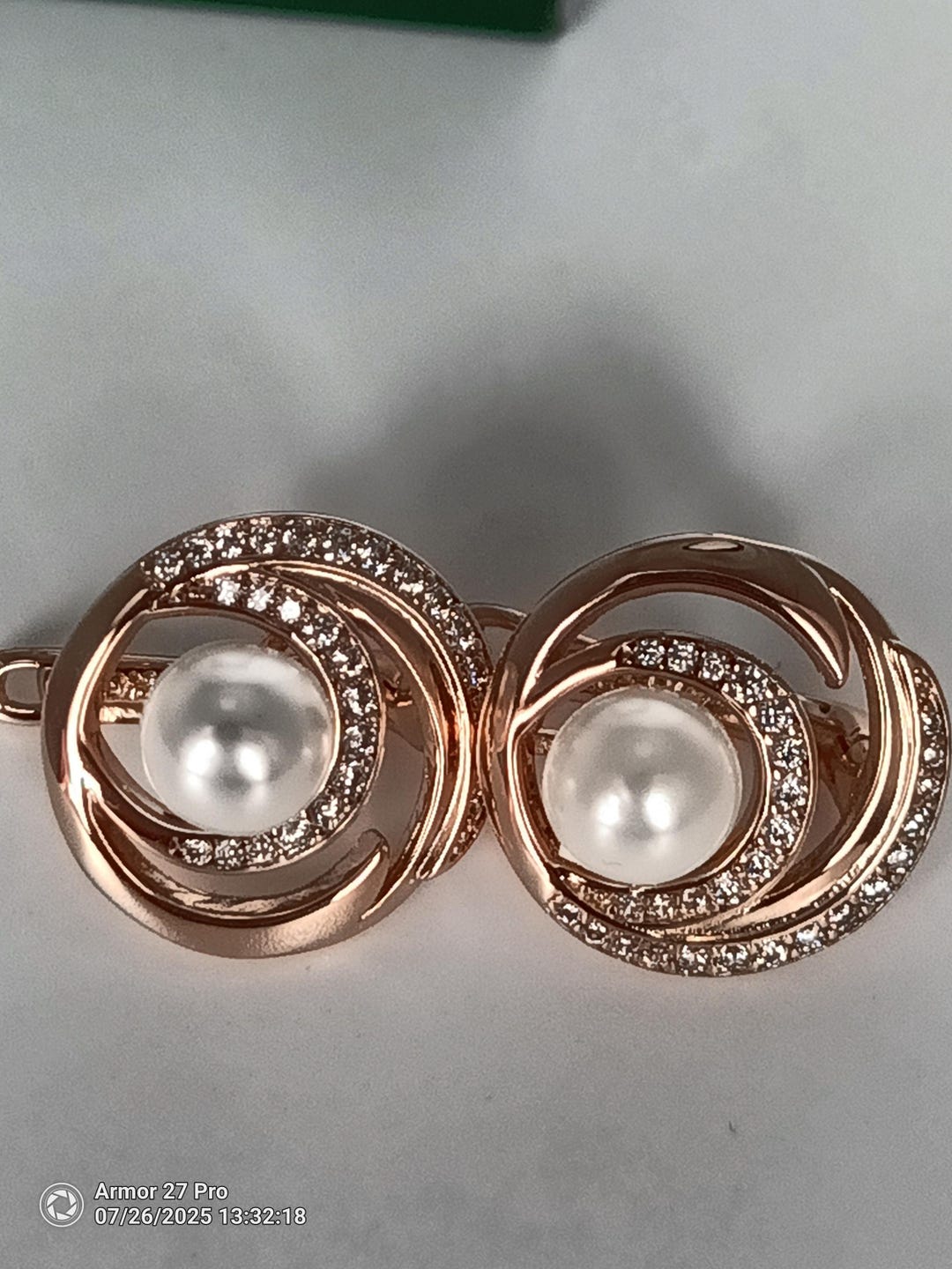 Vintage 1990-s 14 Ct Rolled Gold Pearls Earrings - Hallmarked 585 RG - Etsy
