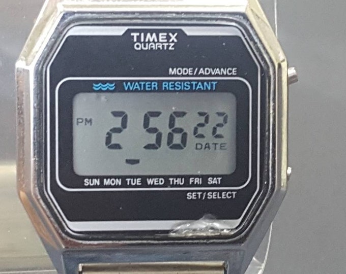 Retro 1970s Timex K Cell Quartz Digital Watch, Vintage Digital Watch ...