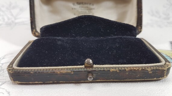 Antique watch presentation box, Art Deco watch box, H… - Gem