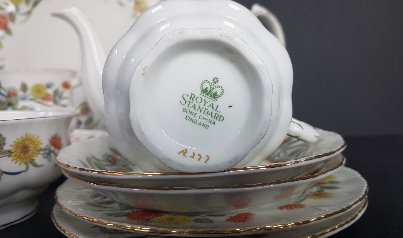 Vintage Royal Standard Tea Set Vintage Porcelain Tea Set for - Etsy UK