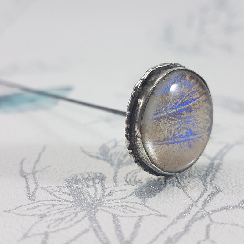 Silver Butterfly Pin - Etsy
