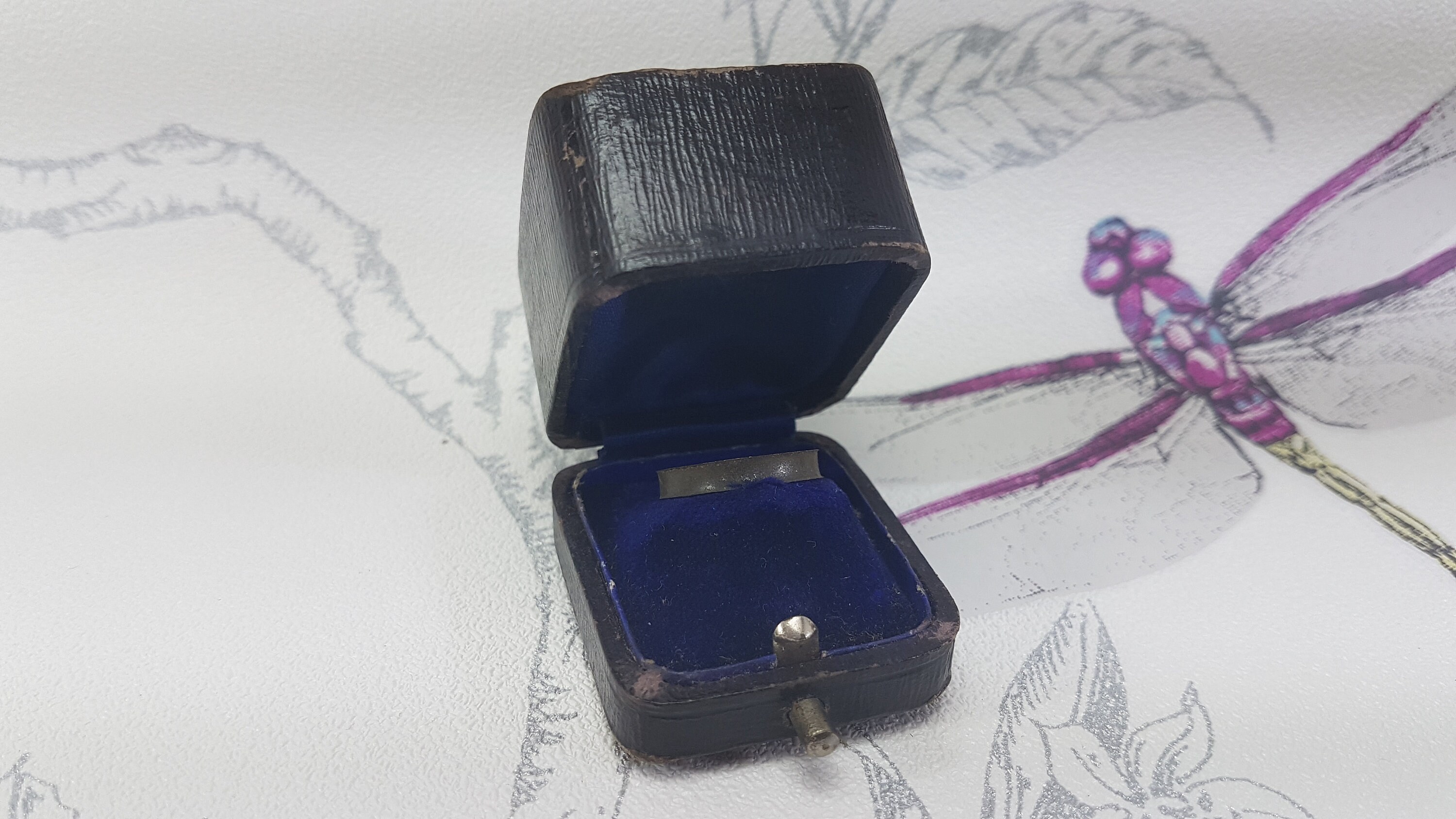 Antique Victorian Ring Box, Vintage Jewellery Box - Etsy