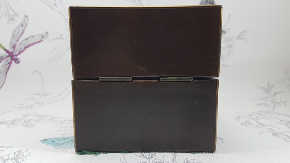 Antique French perfume box, French boulle cube shaped… - Gem