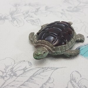 Antique Novelty Match Vesta, Victorian Turtle Tortoiseshell Match Vesta ...