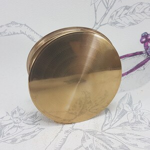 1950s Stratton Powder Compact, Vintage Floral Stratton Compact, Spiral ...