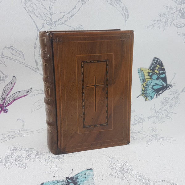 Antique Wooden Bible Box - Etsy