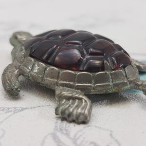Antique Novelty Match Vesta, Victorian Turtle Tortoiseshell Match Vesta ...