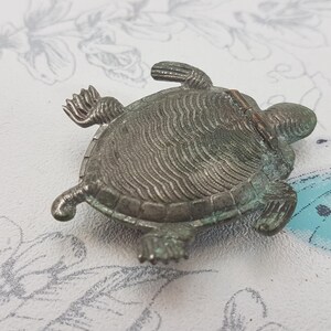 Antique Novelty Match Vesta, Victorian Turtle Tortoiseshell Match Vesta ...