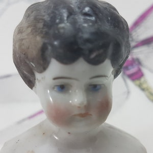 Antique German Porcelain Dolls Head, Small China Doll Head and ...