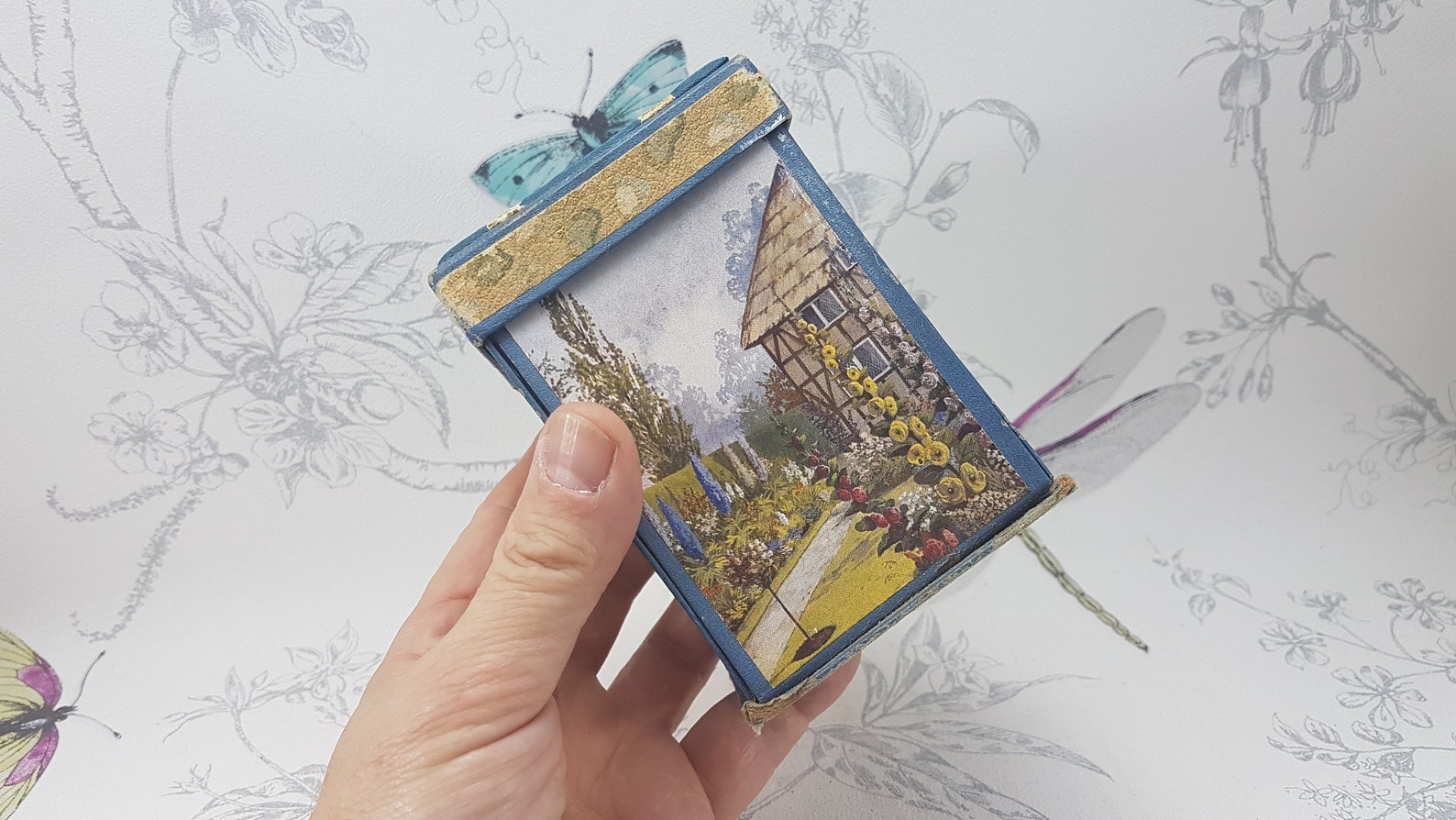 Antique Folding Sewing Compendium Needle Case Vintage - Etsy UK