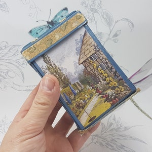 Antique Folding Sewing Compendium Needle Case, Vintage Cardboard Fold ...