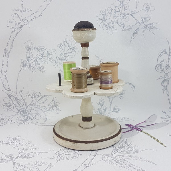 Wooden Bobbin Stand - Etsy