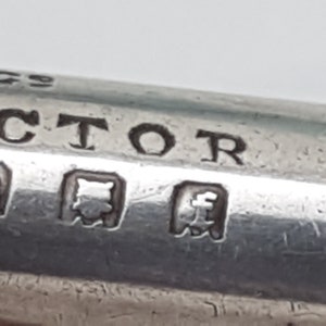 Antique Silver Dip Pen, Art Deco Sterling Silver Ejector Ink Pen ...