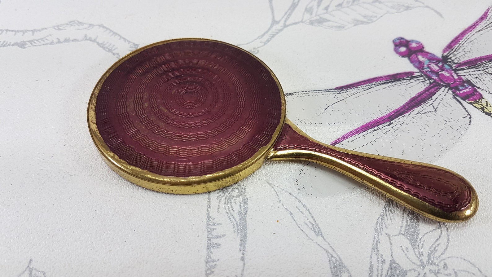 Art Deco Engine Turned Vanity Set Vintage Art Deco Perfume - Etsy