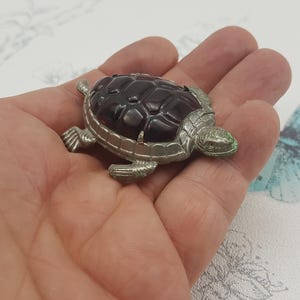 Antique Novelty Match Vesta, Victorian Turtle Tortoiseshell Match Vesta ...