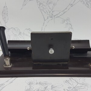 Vintage Perpetual Calendar and Desk Tidy, Art Deco Desktop Perpetual ...
