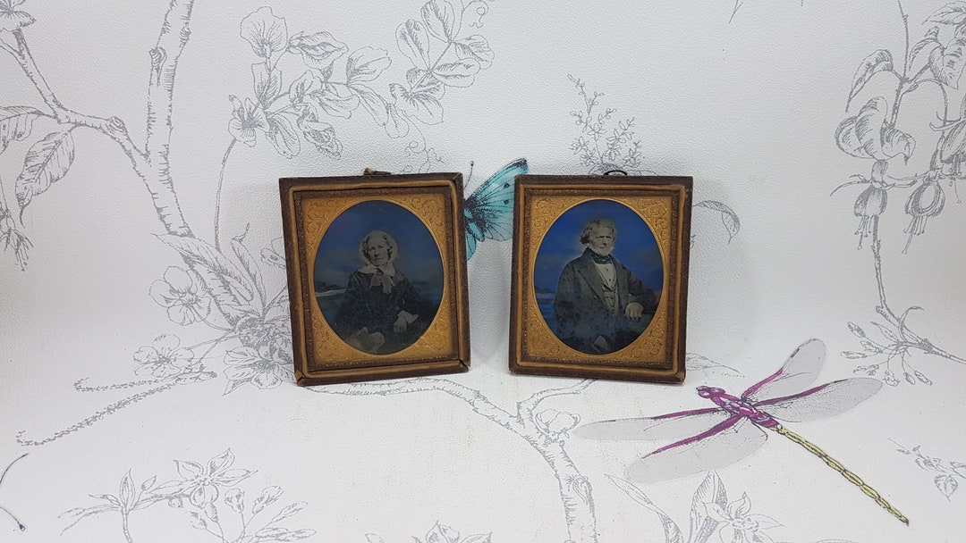 Antique Framed Ambrotype Photographs, Victorian Ambrotype Portrait ...