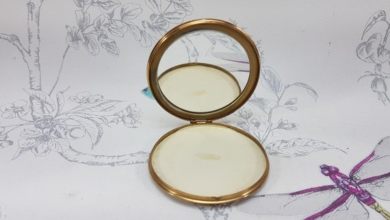 Vintage Melissa Ballerina Powder Compact: 1950s Balle… - Gem