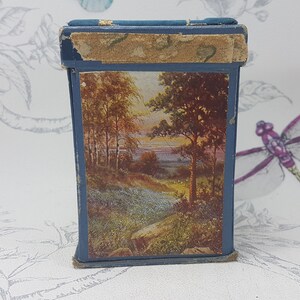 Antique Folding Sewing Compendium Needle Case, Vintage Cardboard Fold ...