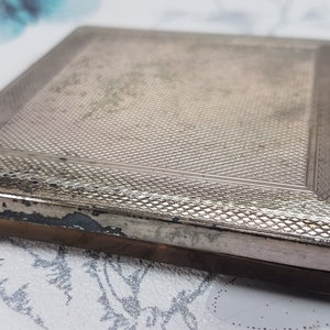 Vintage Kigu Floral Powder Compact, Square Kigu Compact Mirror, Mid ...