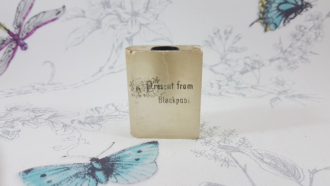 Antique Thimble Holder, Carved Alabaster Thimble Stand, A Present From ...