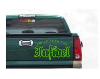 Infidel Decal - Etsy