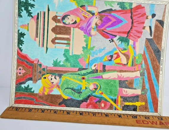 Indian Color By Number