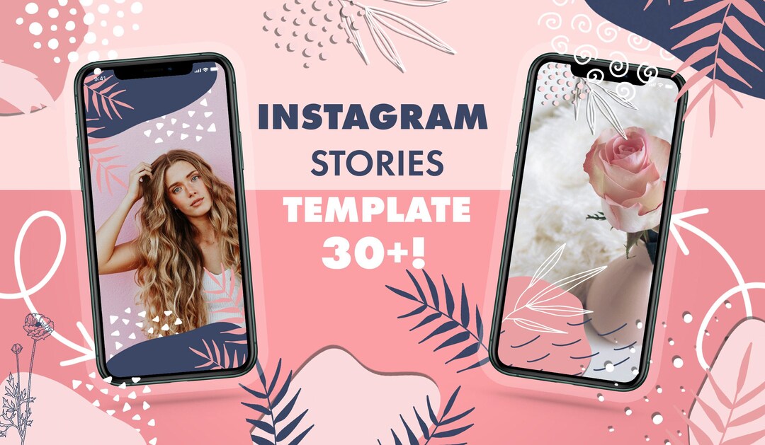 Instagram Sticker Template Pack Stories 32 Pieces - Etsy