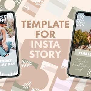 Instagram Sticker Template Pack Stories 35 Elements - Etsy