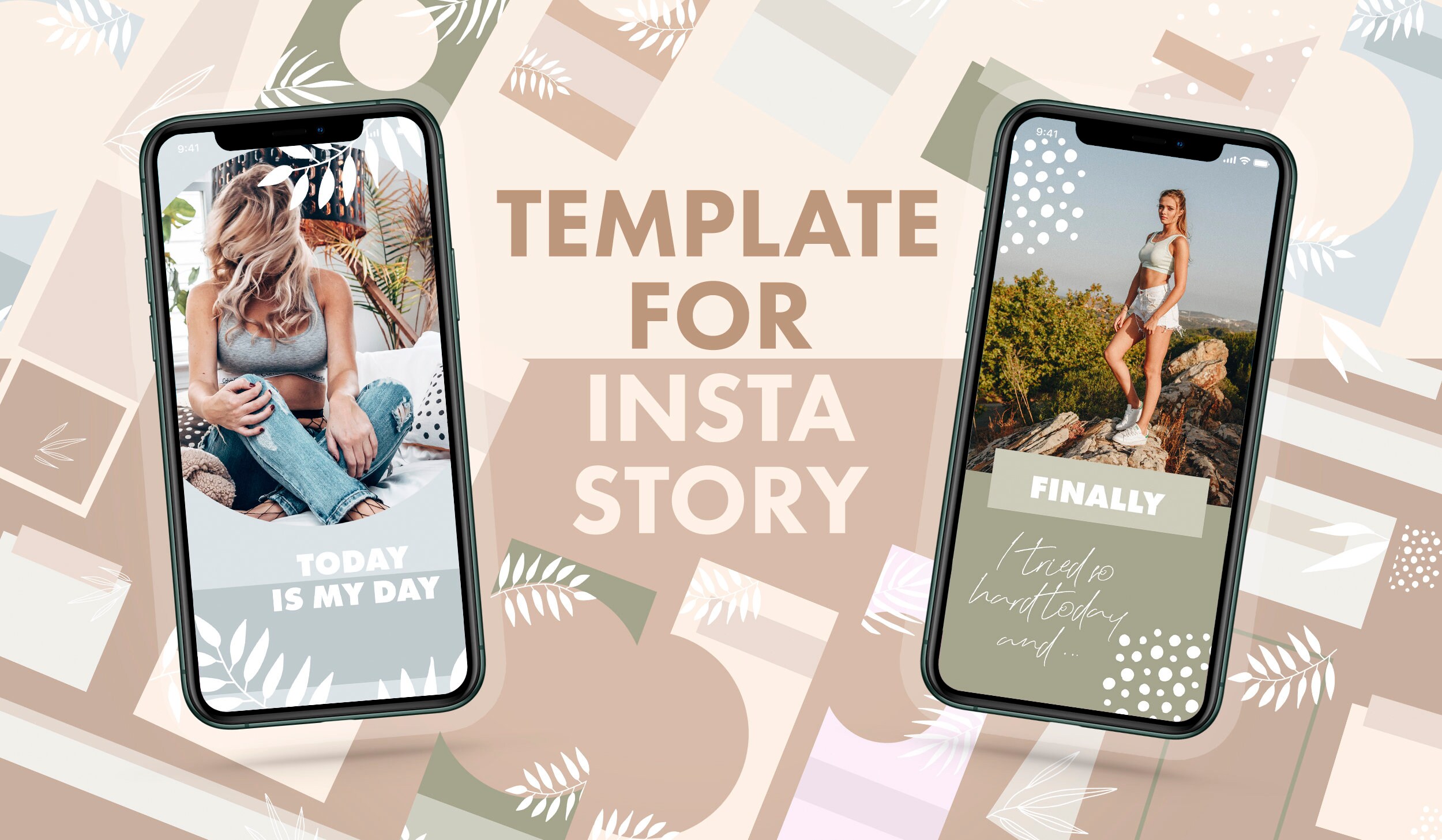 Instagram Sticker Template Pack Stories 35 Elements - Etsy