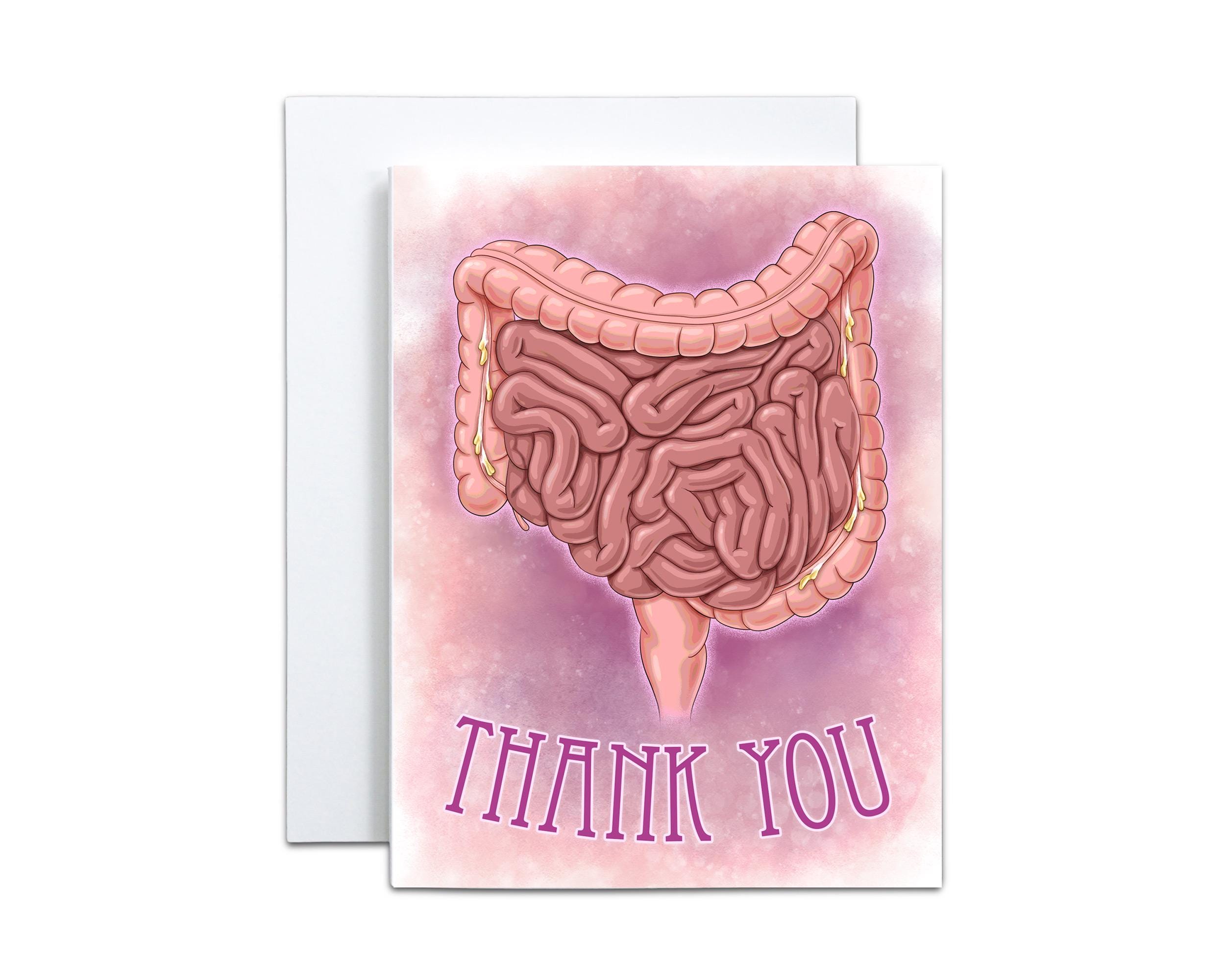 Thank You Card for GI Doctor, Gastroenterologist, Surgeon or Nurse ...