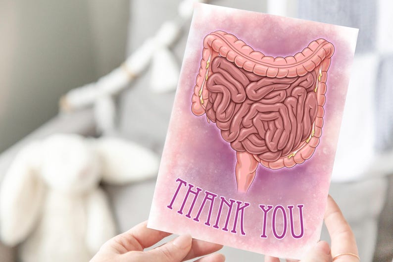 Thank You Card for GI Doctor, Gastroenterologist, Surgeon or Nurse ...