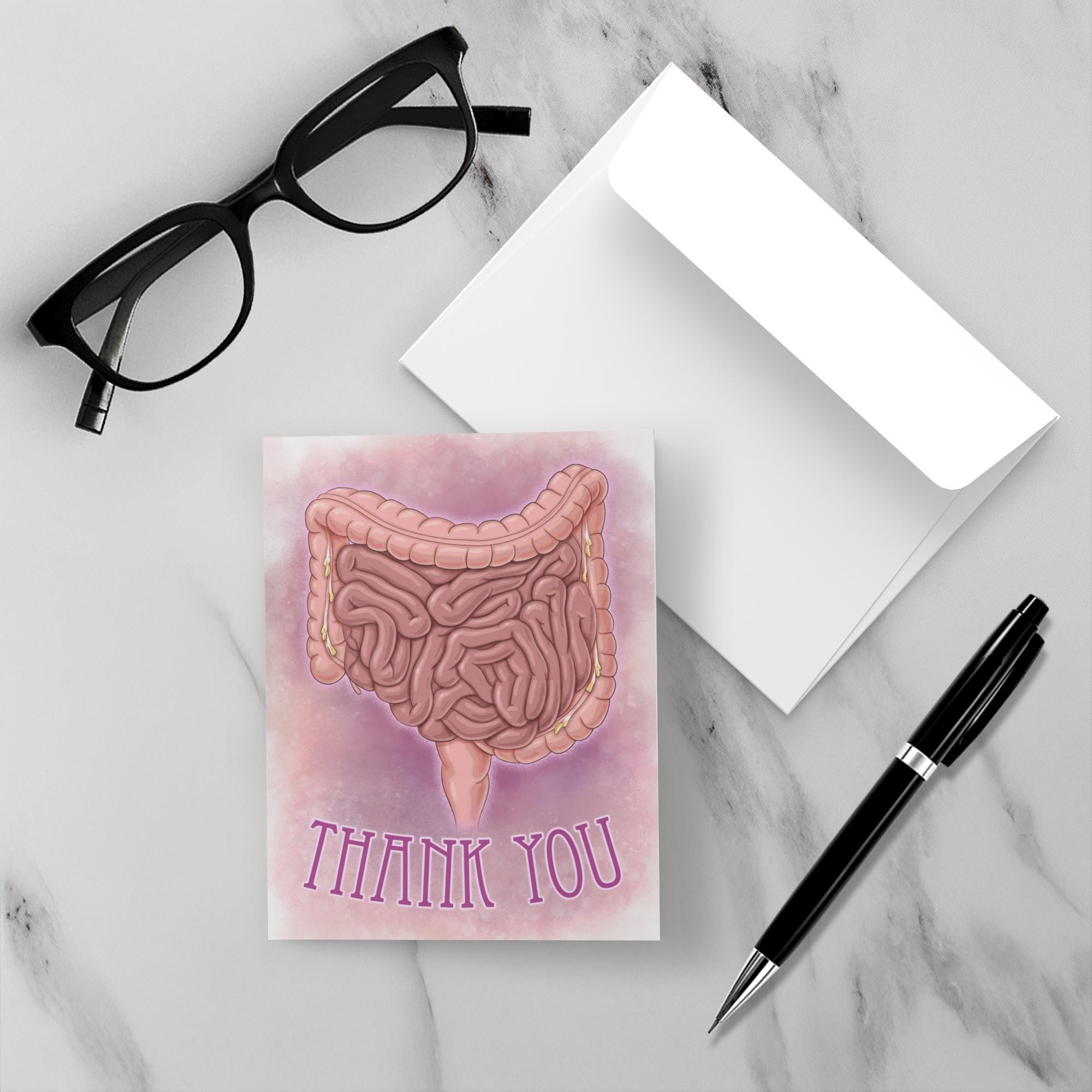 Thank You Card for GI Doctor, Gastroenterologist, Surgeon or Nurse ...