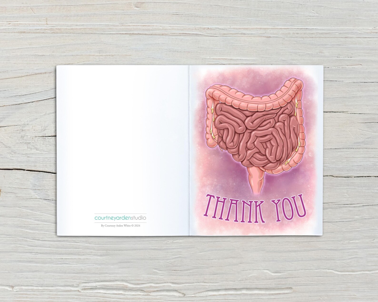 Thank You Card for GI Doctor, Gastroenterologist, Surgeon or Nurse ...