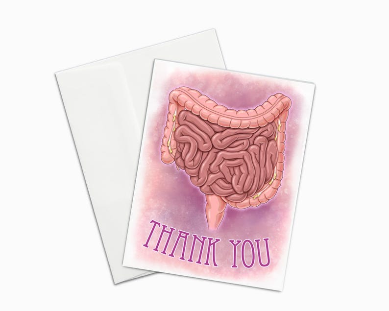 Thank You Card for GI Doctor, Gastroenterologist, Surgeon or Nurse ...