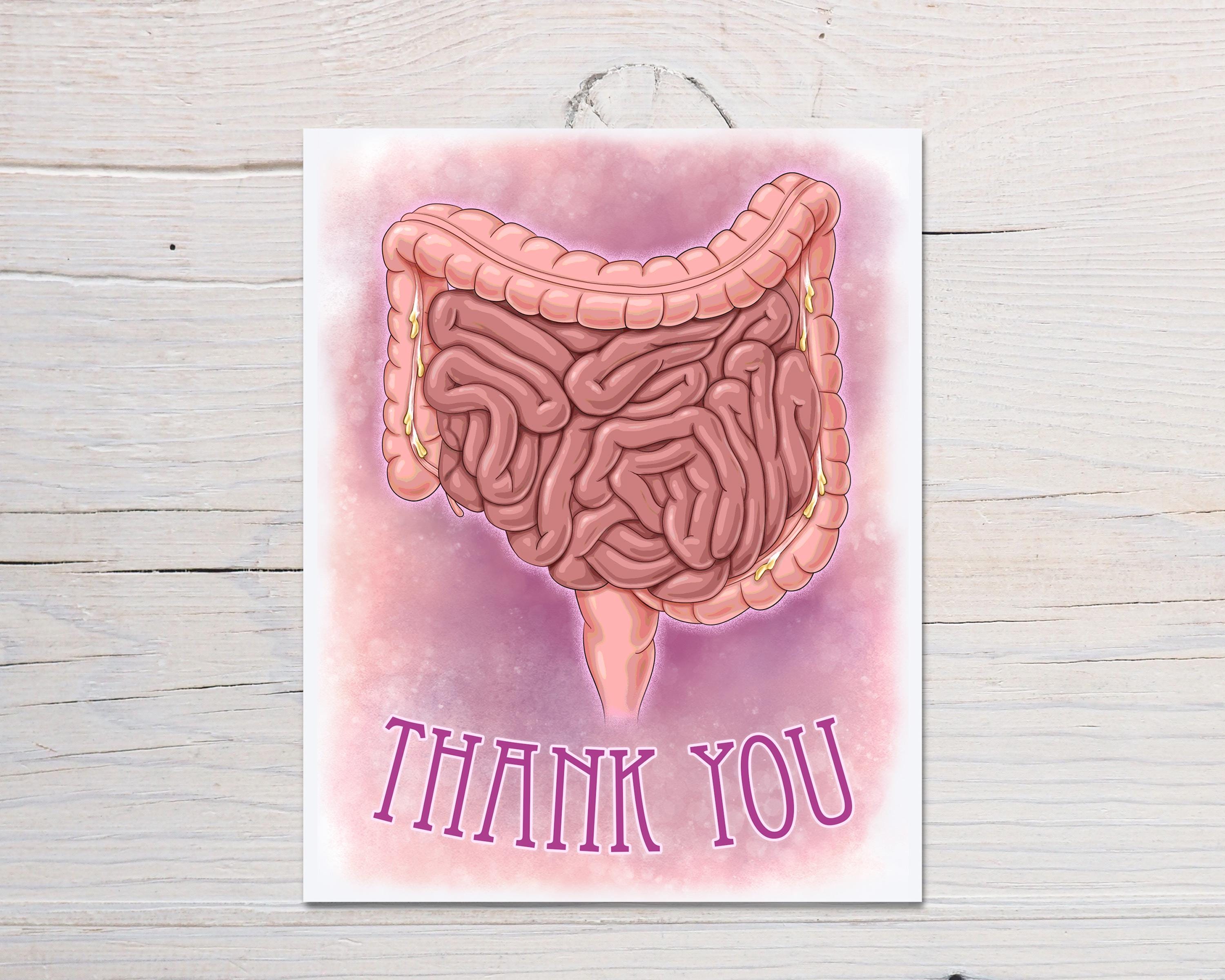 Thank You Card for GI Doctor, Gastroenterologist, Surgeon or Nurse ...