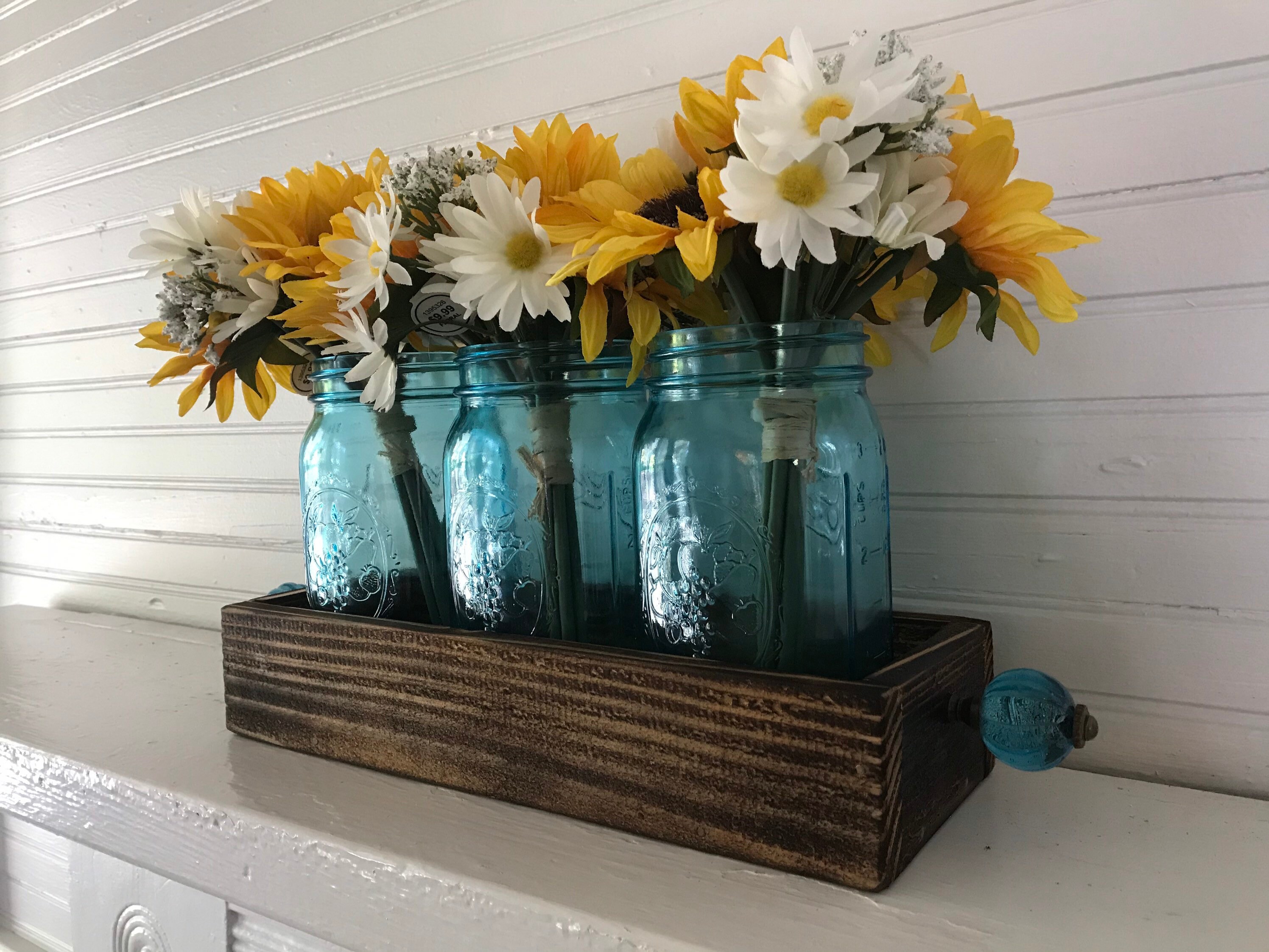 Decorative Mason Jar Tray - Etsy