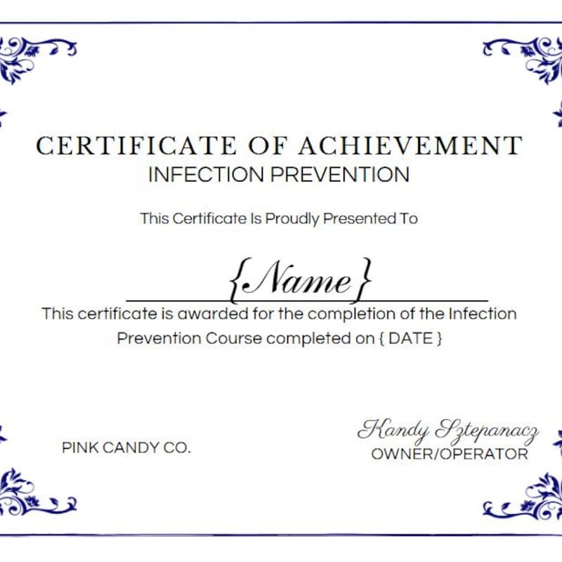 Certificate - Etsy