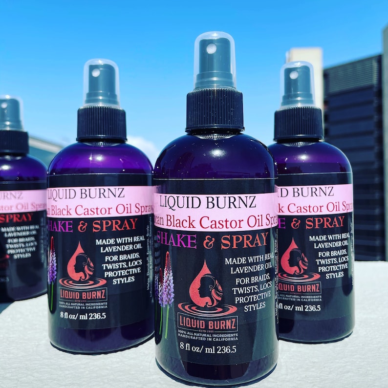 Jamaican Black Castor Oil Spray With Lavender - Etsy