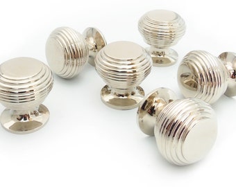 Jones & Grey Vintage Period Style Oval Round Antique Solid Brass Door Knobs Handles Pair - Etsy UK