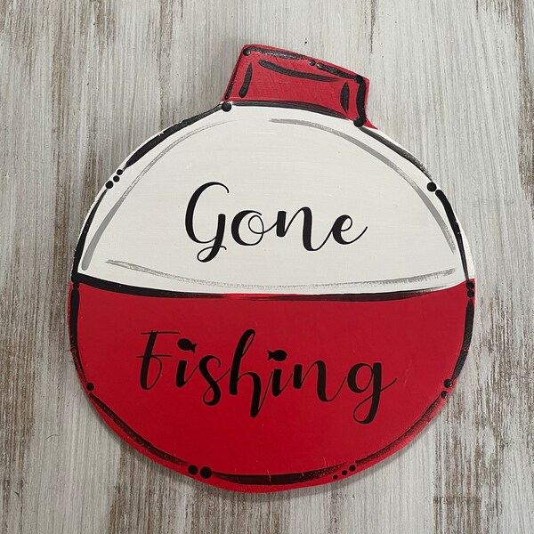 Gone Fishin Sign - Etsy