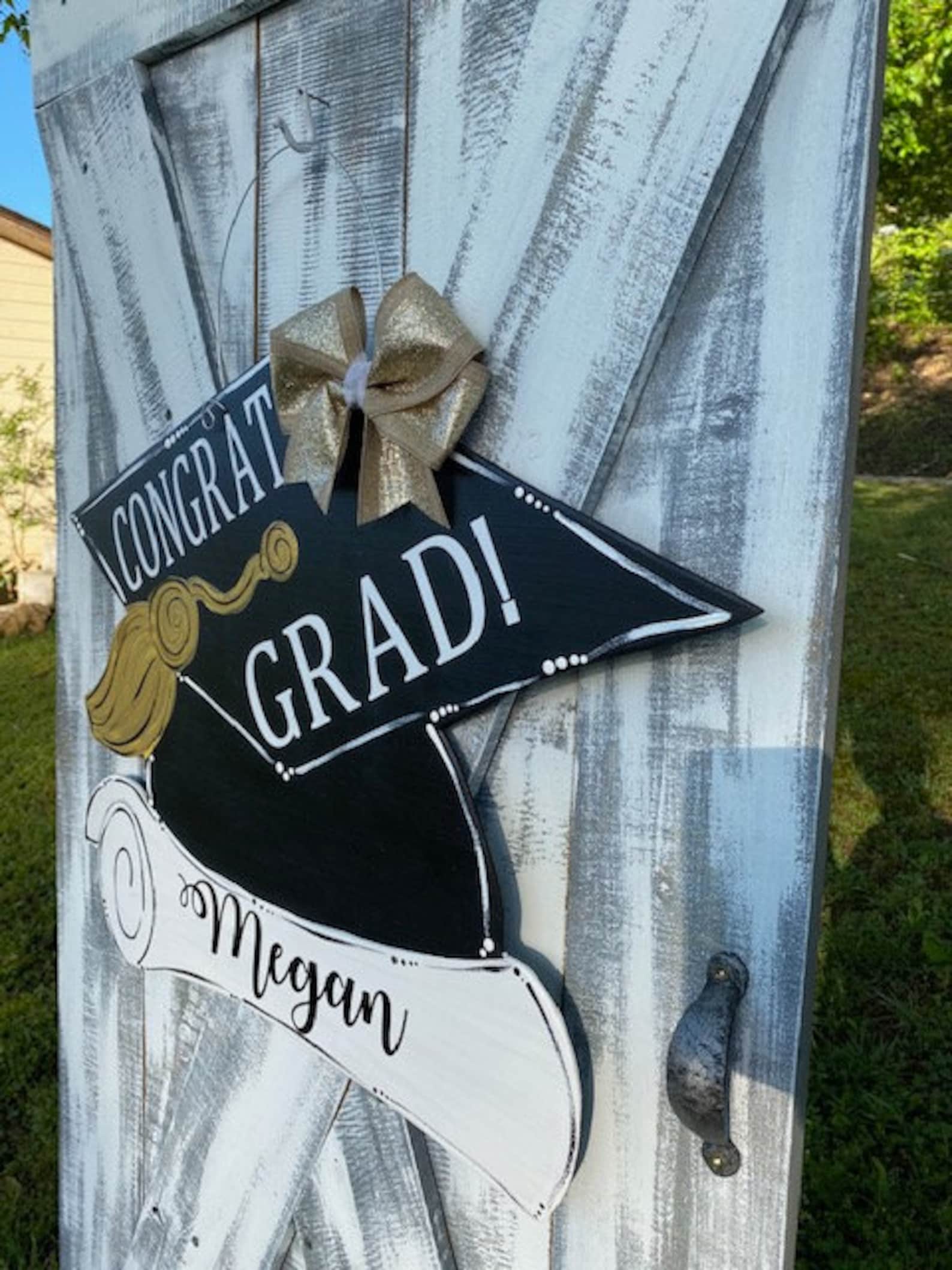 Graduation Cap Door Hanger - Etsy