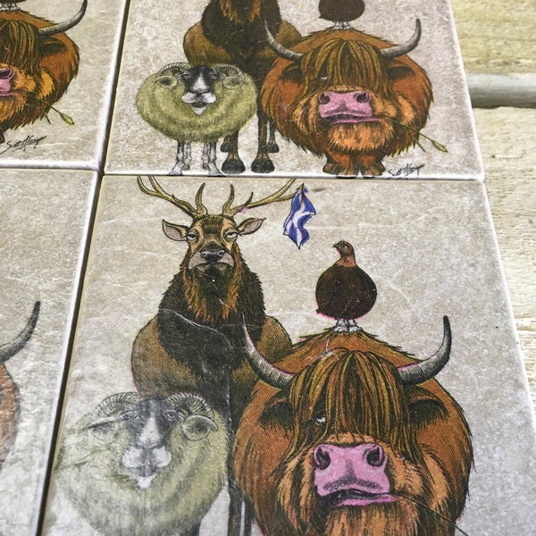 Ceramic Coasters - Etsy UK