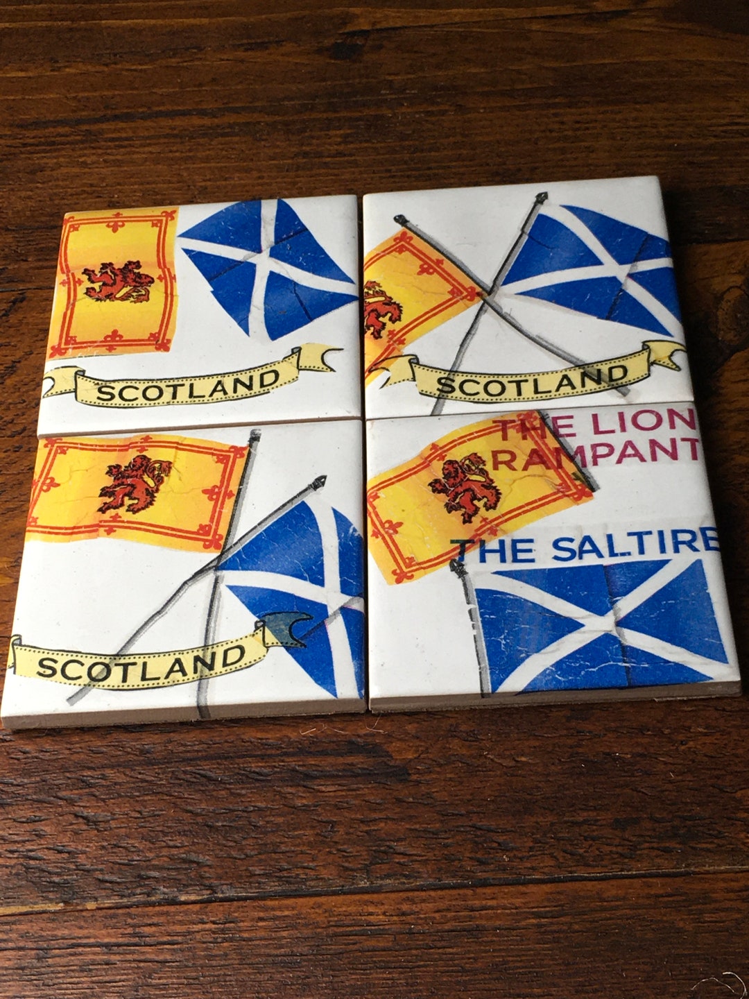 Handmade Scottish Ceramic Coasters - Etsy